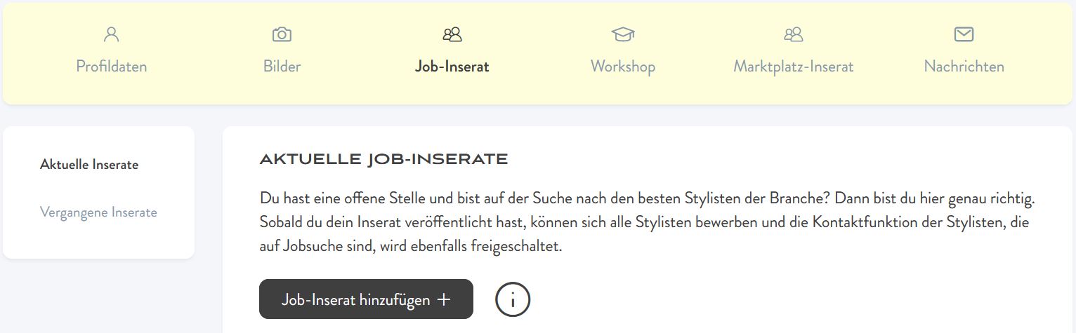 Wie erstelle ich als Salon ein Job-Inserat? | So findest du Mitarbeiter.
